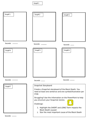 Black Death Assessment prep and assessment. | Teaching Resources