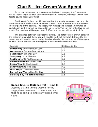 Summer Science Murder Mystery. | Teaching Resources