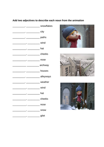 Alma descriptive writing resource | Teaching Resources