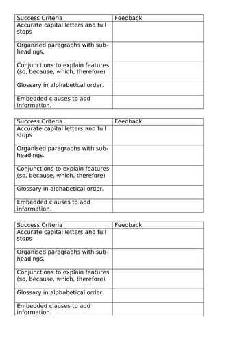 Year 3/4 Non-Chronological Reports | Teaching Resources Year 3/4 Non-Chronological Reports | Teaching Resources
