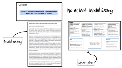 No et Moi- Model Essay and Plan- Thème des SDF- A Level French ...