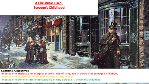 A Christmas Carol Scheme of Work 17 lessons | Teaching Resources
