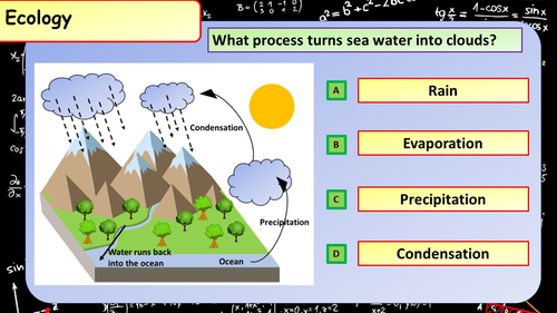 £1 ONLY! KS4 AQA GCSE Biology (Science) Ecology Multiple Choice ...