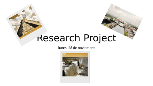 Research Lesson on Latin American Holiday Destinations | Teaching Resources