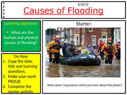 Causes of Flooding | Teaching Resources