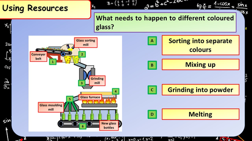£1 ONLY! KS4 AQA GCSE Chemistry (Science) Using Resources Multiple ...