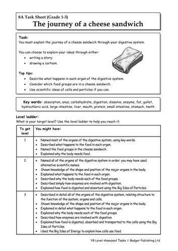 AQA KS3 YEAR 8 BIOLOGY - ORGANISMS | Teaching Resources