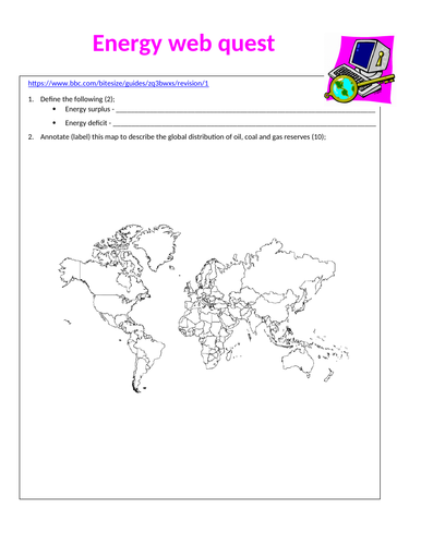 AQA GCSE Geography 3.2.3 The Challenge of Resource Management ...