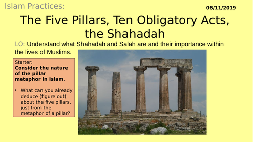 AQA GCSE RE RS - Islam Practices L1-3 | Teaching Resources AQA GCSE RE RS - Islam Practices L1-3 | Teaching Resources