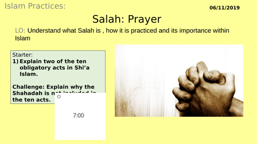 AQA GCSE RE RS - Islam Beliefs and Practices WHOLE UNIT 16 lessons ...