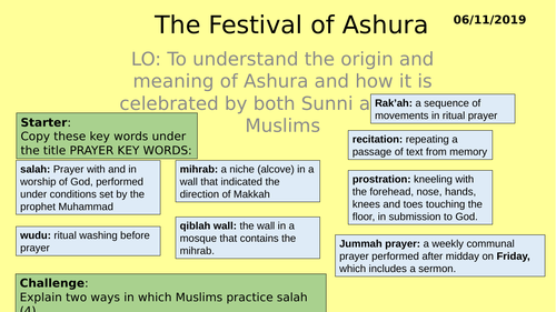 AQA GCSE RE RS - Islam Beliefs and Practices WHOLE UNIT 16 lessons | Teaching Resources