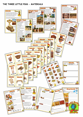 Science / Materials / The 3 Little Pigs | Teaching Resources
