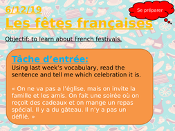 French Festivals/Celebrations | Teaching Resources