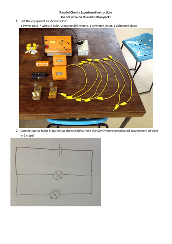 Parallel Circuits | Teaching Resources