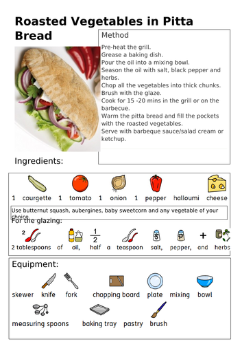 Easy recipes | Teaching Resources