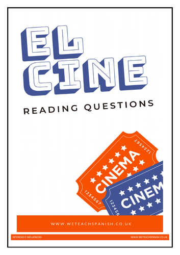 El Cine - Reading Pack | Teaching Resources