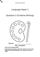 AQA Language Paper 1 Work Packs | Teaching Resources