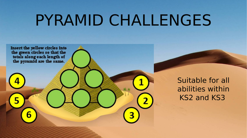 PYRAMID mastery maths challenges | Teaching Resources