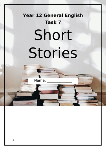 Short Story Unit | Teaching Resources