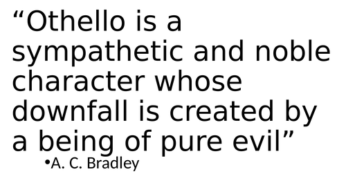 Othello critical quotes flashcards | Teaching Resources