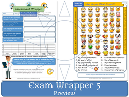 Exam Wrapper (Assessment Tool) 5/5 | Teaching Resources