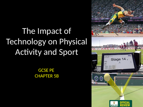 GCSE PE Technology in Sport | Teaching Resources