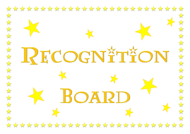 Recognition Board | Teaching Resources