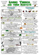 Year 6 Science Poster - Living things and their habitats | Teaching ...