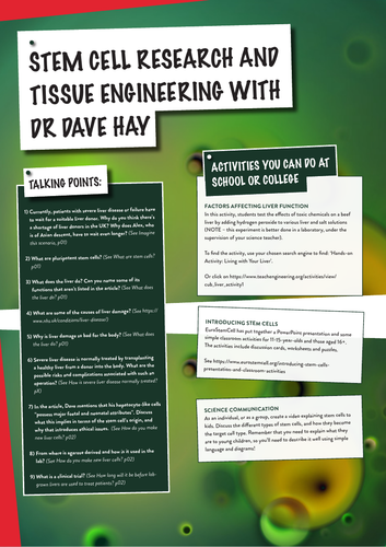 KS3-4: Can we use stem cells to create organs in the human body ...