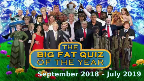 Big Fat Quiz of the Year 2019 | Teaching Resources