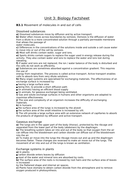 AQA Biology topics B1 and B2 basic fact sheets, B1, B2 and B3 detailed ...