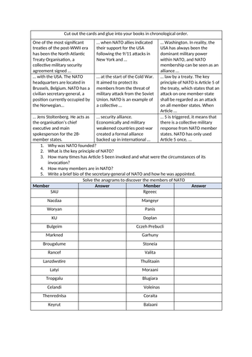 Component 3: Global Politics - Global governance: political ...