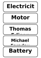 Electricity: Key Words for Display | Teaching Resources