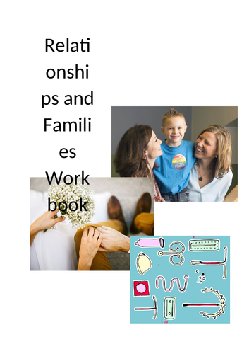 Relationships and Families Workbook (RE) | Teaching Resources