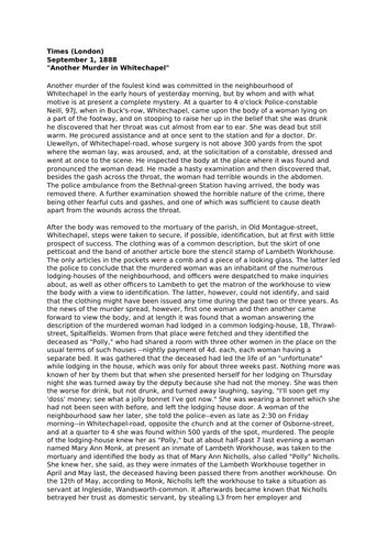 English Language Paper 1 and 2 Question 4. Focus on 19th Century ...