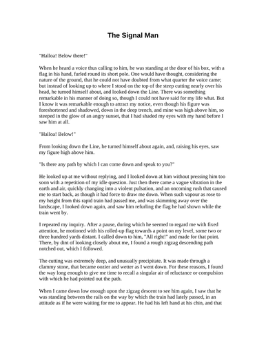 The Signal Man SoW & Resources | Teaching Resources