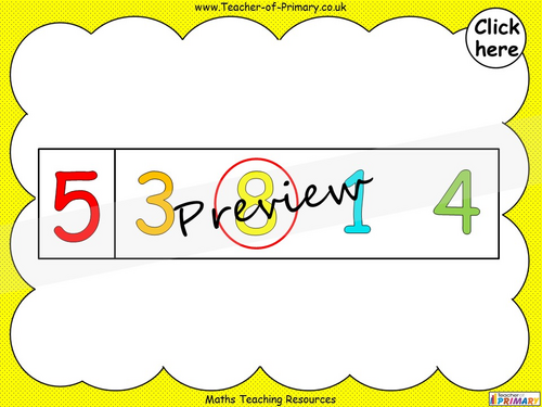 Comparing Numbers within 10 - Year 1 | Teaching Resources