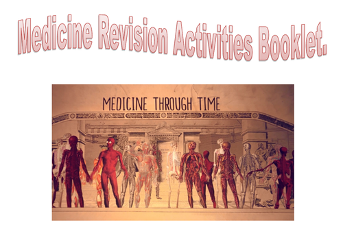 Medicine Through Time Medieval to Modern revision activity workbook for ...