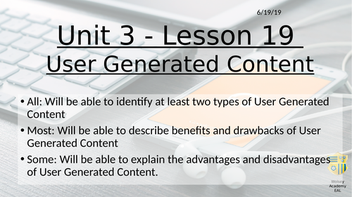 19 Ict Igcse Edexcel Unit 3 Operating Online User Generated