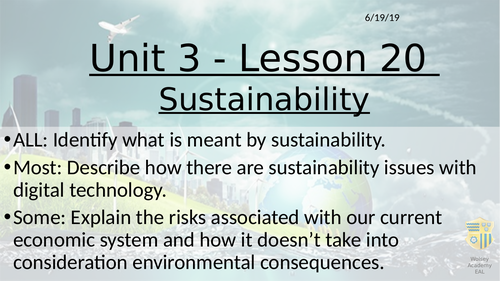 23 Ict Igcse Edexcel Unit 3 Operating Online Sustainability