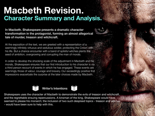 Macbeth Character Revision - GCSE ENGLISH LITERATURE | Teaching Resources