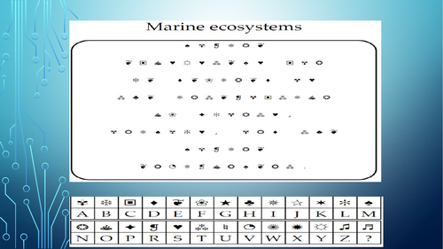 Marine Ecosystems | Teaching Resources