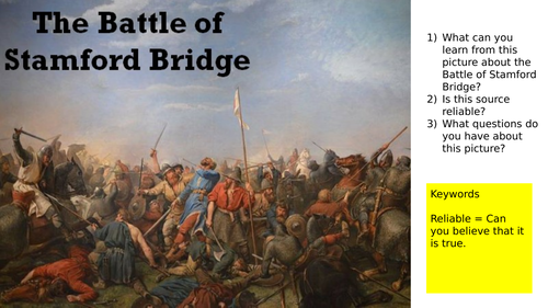 Battle of Stamford Bridge | Teaching Resources