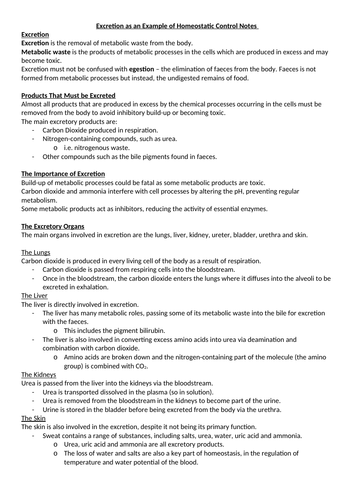 Notes on all of OCR A Biology A Level | Teaching Resources