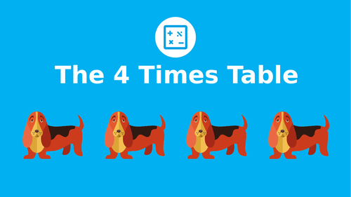 4 Times Table Resource Pack: Teaching, Practising & Investigating ...