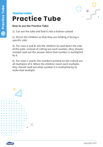 6 Times Table Resource Pack: Teaching, Practising & Investigating ... 6 Times Table Resource Pack: Teaching, Practising & Investigating ...