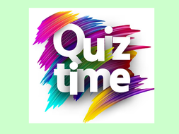 Quiz time! | Teaching Resources