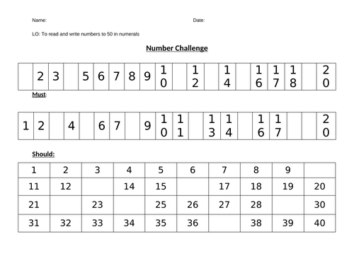 Place Value Challenge | Teaching Resources