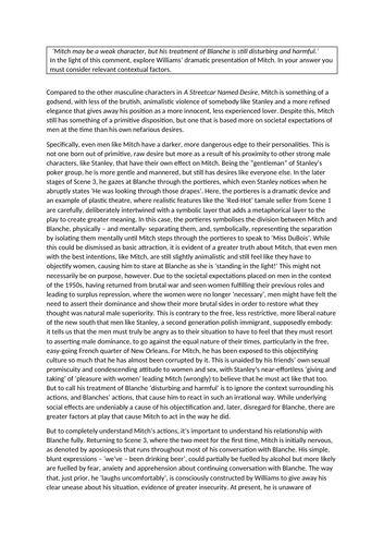 8x A* 'A STREETCAR NAMED DESIRE' ESSAYS for A Level English Literature ...