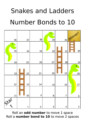Number Bond Games (to 10 and 20) | Teaching Resources